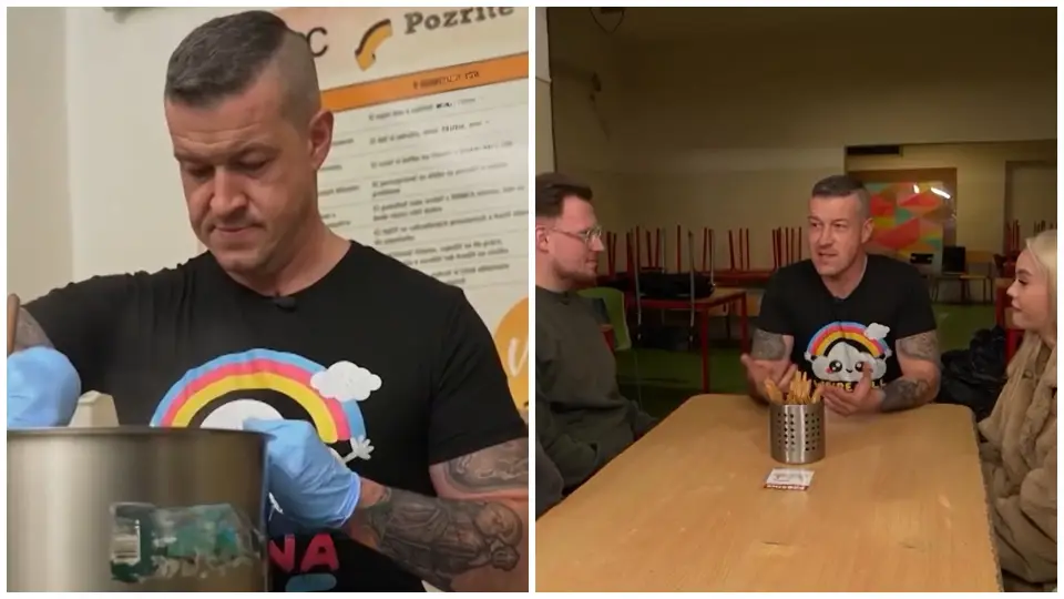 Plastové lyžice, chlieb a silné emócie. Andrej stoloval s hosťami Bez ...